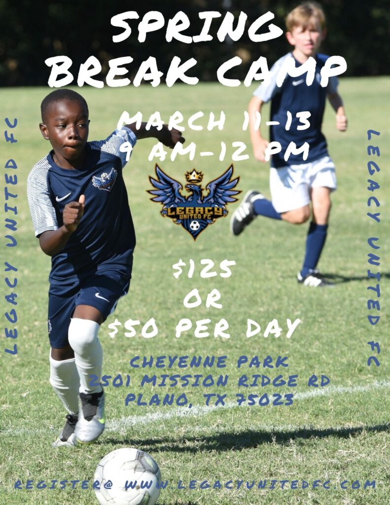 Legacy United FC – Create Your Legacy!